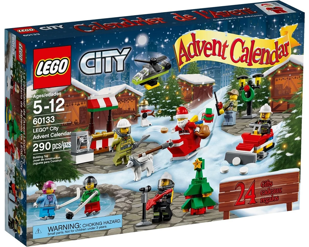 Köp LEGO City 60133 City Advent Calendar, 995 kr | Lego på BlueRide