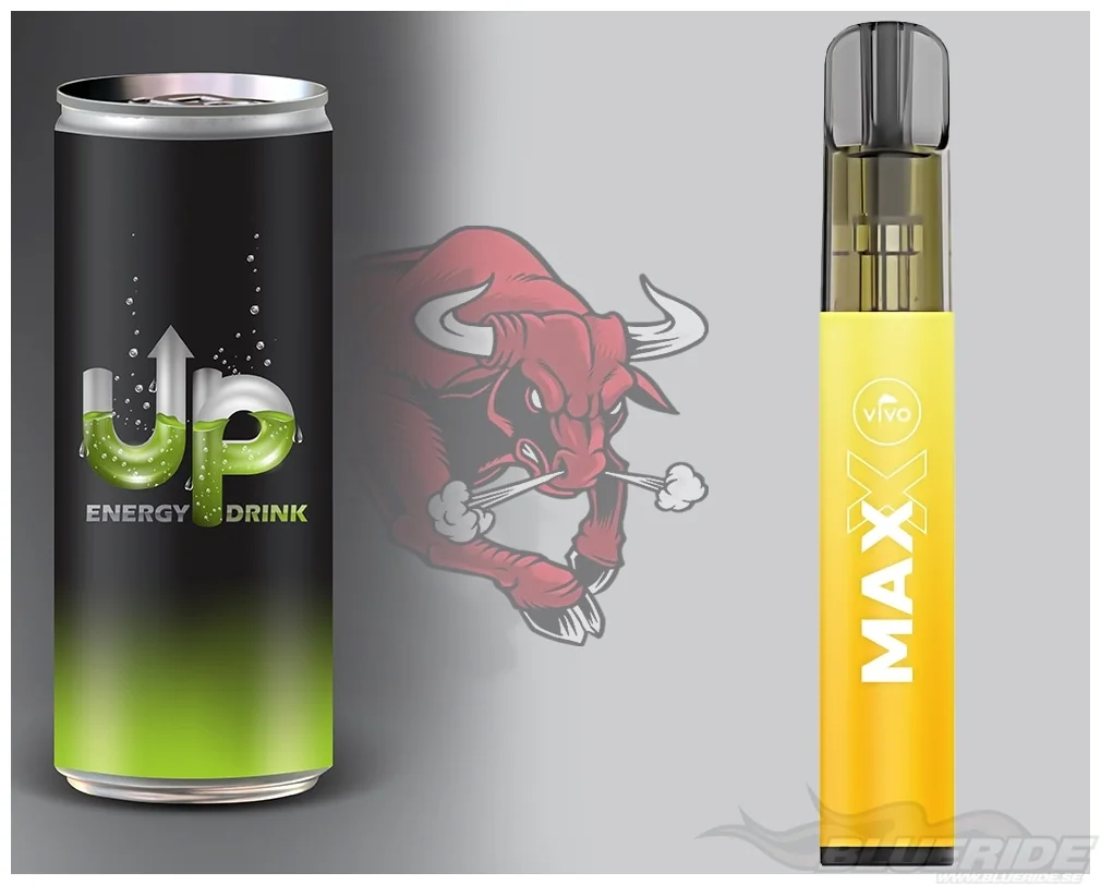 Köp Vivo MAX Up Juice. Engångsvape med smak av energidryck, 95 kr