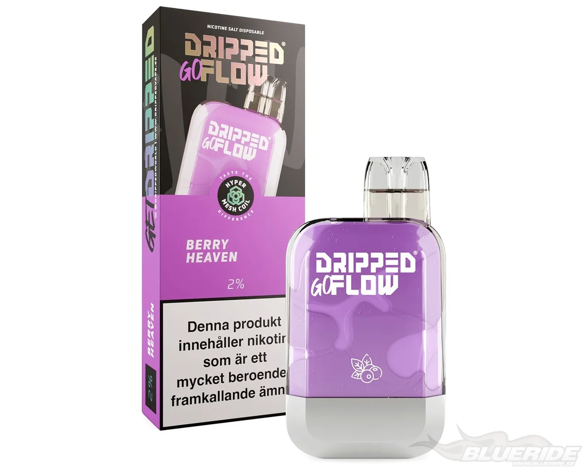 Köp Dripped GoFlow Vape, Berry Heaven - vape med smak av mixade